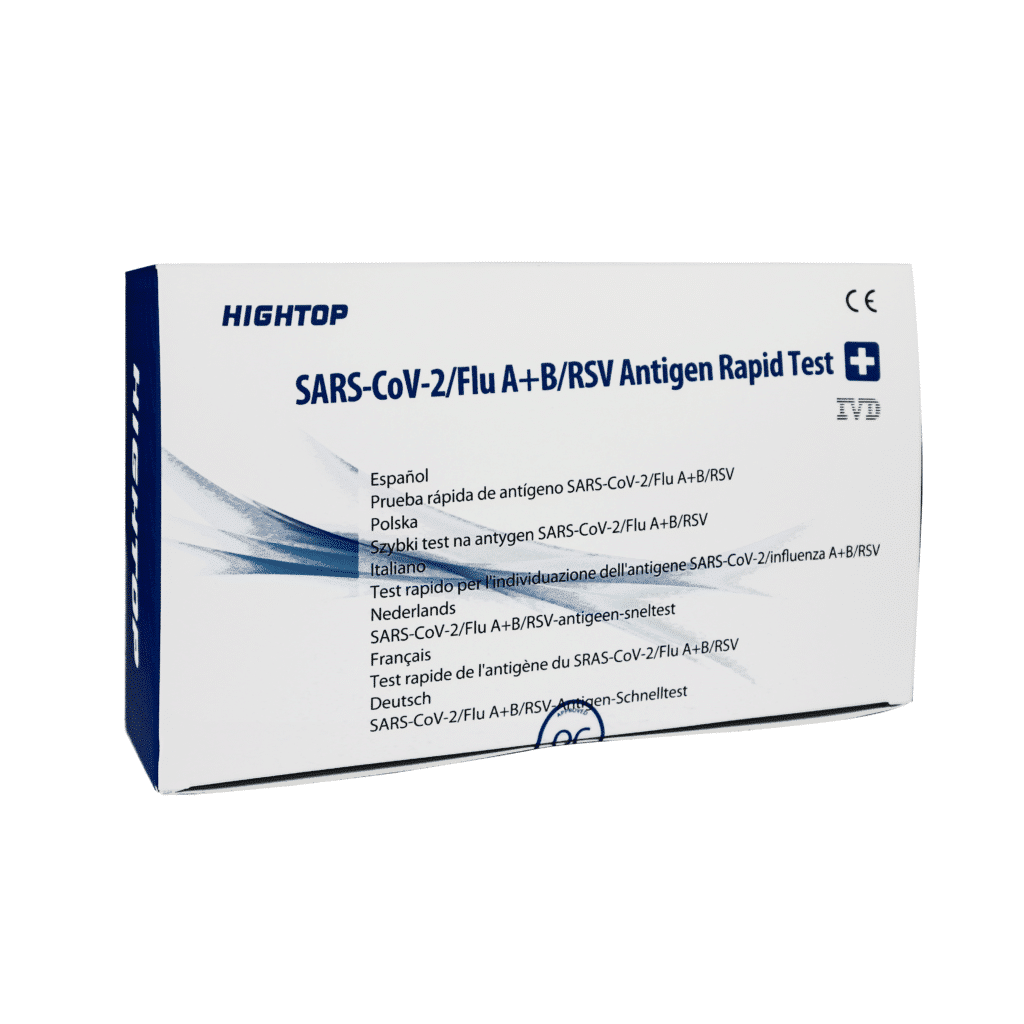 HighTop RSV + Influenza A/B + Corona Kombitest ab 0,37€