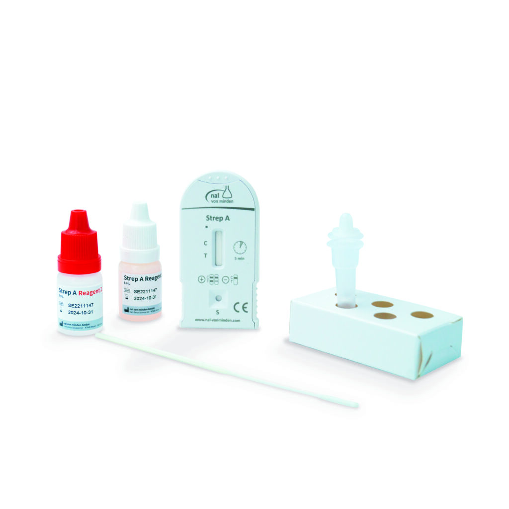 NADAL® Strep A Test | Komplettset mit 20 Testkassetten