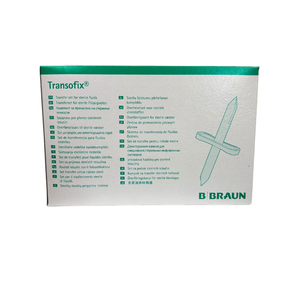 50x Transofix Transferset zur Überleitung von sterilen Flüssigkeiten ...